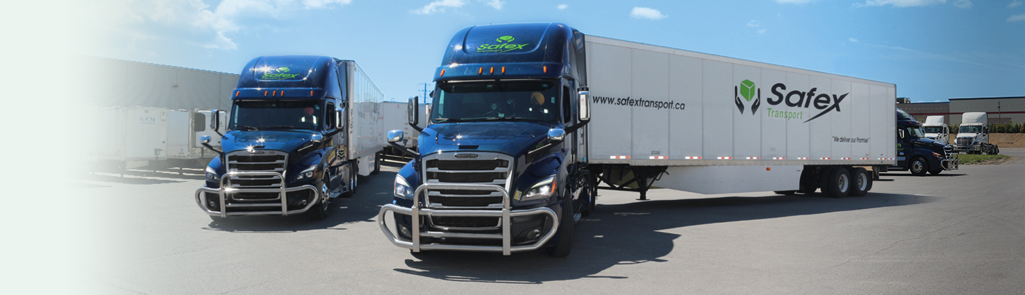 Notre flotte – Une grande variété pour tous vos besoins! – Safex transport